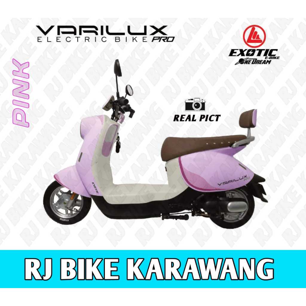 Jual Sepeda Listrik Exotic VARILUX PRO NFC New Model 650watt AGATHOS ...