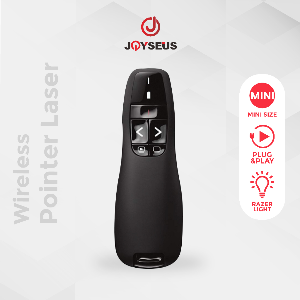 Jual Wireless Laser Pointer Presenter Laser 2.4G Remote Control ...