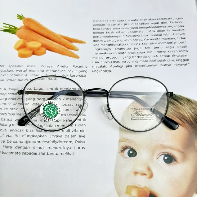 Jual Kacamata Minus Rabun Jauh Model Korea Bulat Oval Wanita | Shopee ...