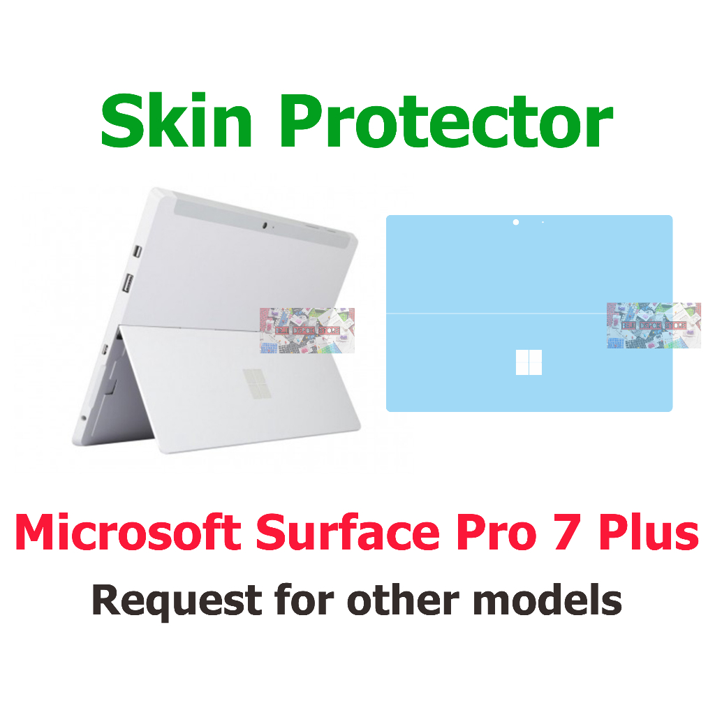 Jual Microsoft Surface Pro 7 Plus Touchscreen Skin Guard Garskin ...