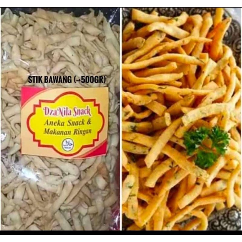 Jual STIK BAWANG 400gram TERBUAT DARI BAHAN-BAHAN PILIHAN RENYAH GURIH ...