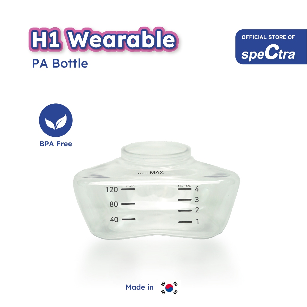 Jual Spectra Wearable PA Bottle untuk Pompa Asi Spectra H1 & H1 Lite ...