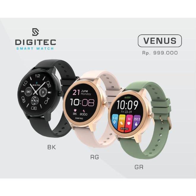 Jual DIGITEC VENUS SMART WATCH TOUCHSCREEN ORIGINAL ANTI AIR ( 3W ...