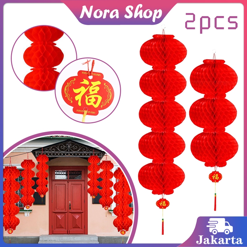 Jual Isi 2 Lampion Bulat Lampion Hias Nana Gantung Lampion Bulat ...