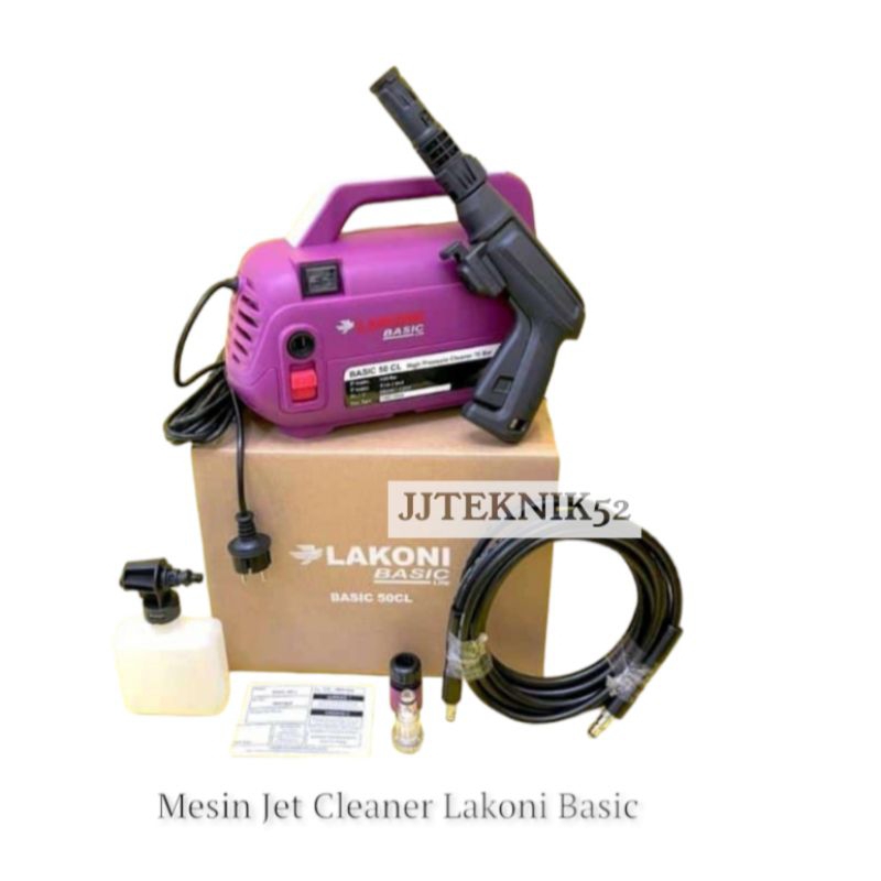 Jual MESIN CUCI MOBIL MOTOR JET CLEANER 70 BAR LAKONI BASIC 50 CL 50CL ...