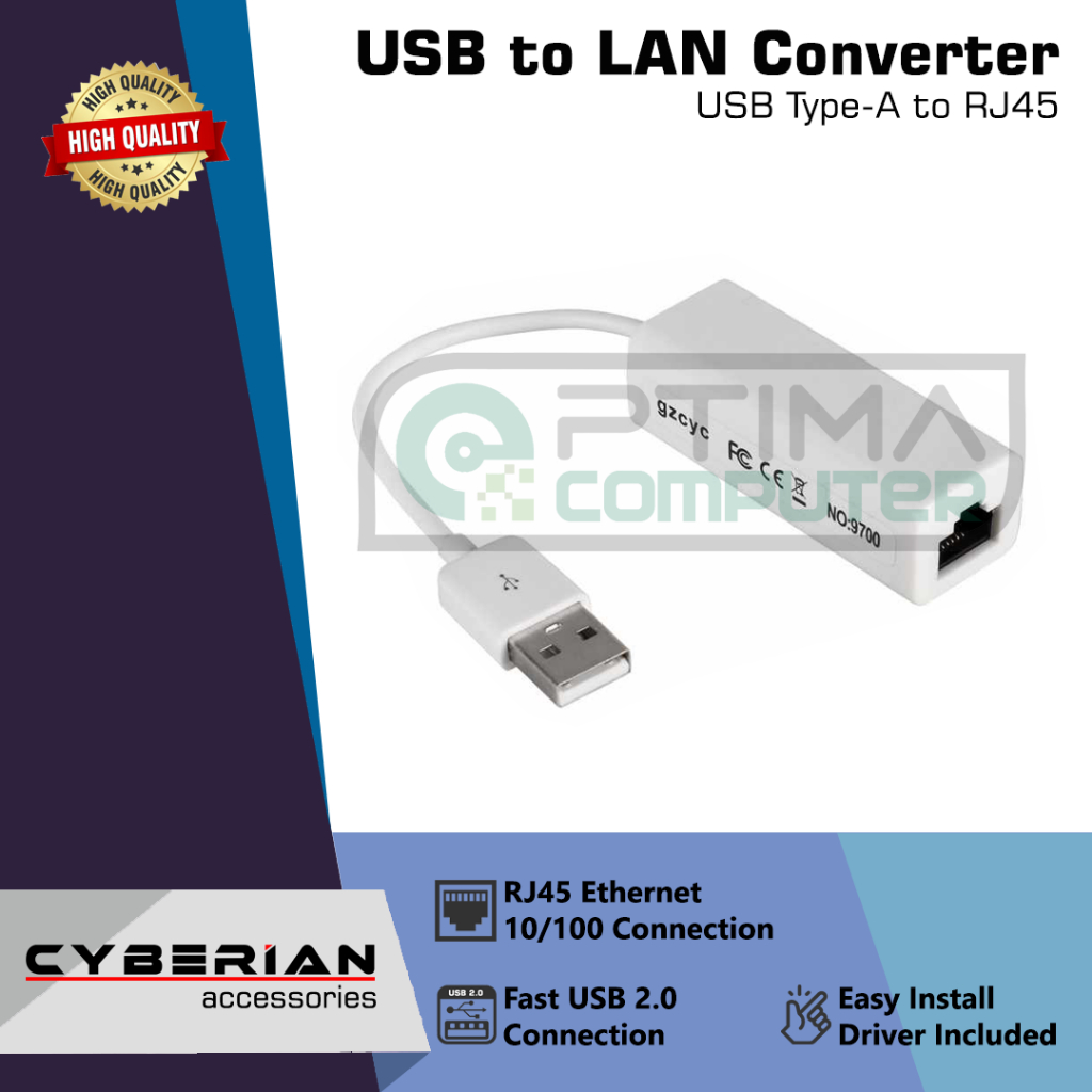 Jual USB TYPE-A to RJ45 (USB to LAN) | Shopee Indonesia