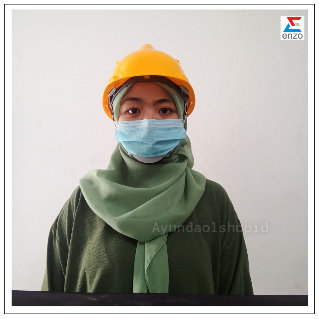 Jual (Surabaya) ENZO Helm Proyek Safety Helmet SNI Helm Kontruksi ...