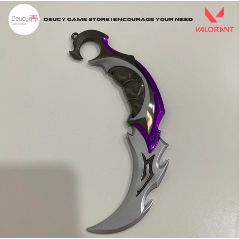 Jual Life Size Valorant Knife RGX Butterfly | Reaver Karambit | Ion ...