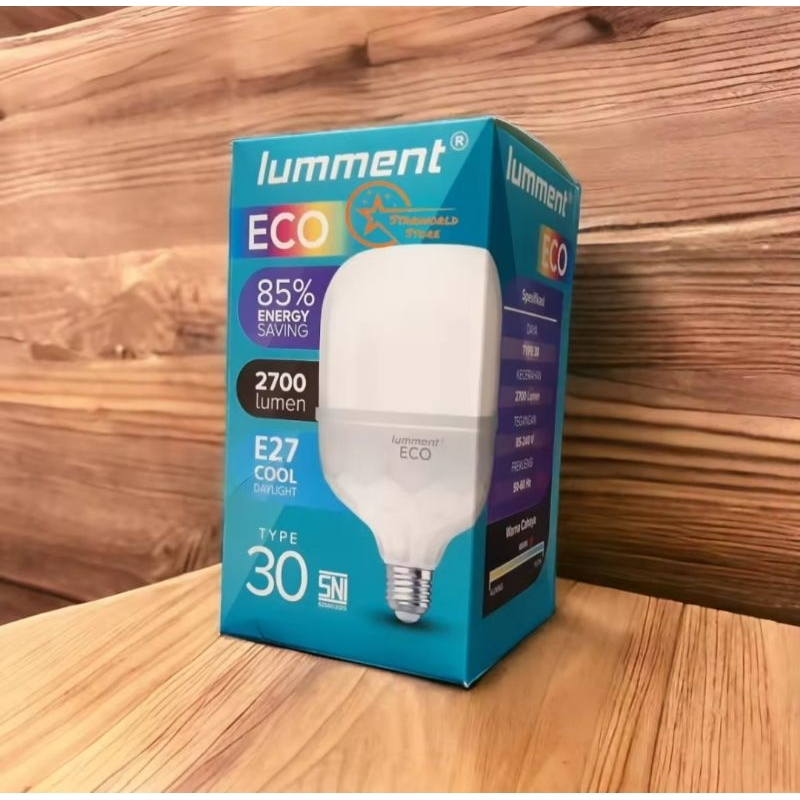 Jual Lumment Eco Lampu Led Bulb 5w 10w 15w 20w 30w Bohlam SNI Super ...
