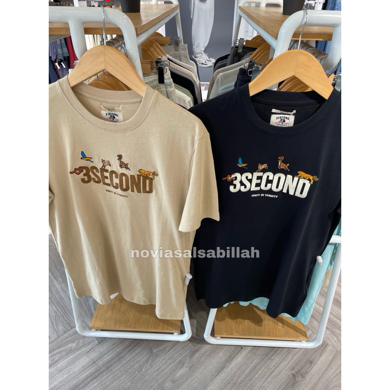 Jual KAOS 3SECOND LOGO WITH BIRD TERBARU ORIGINAL 100% (REGULERFIT ...