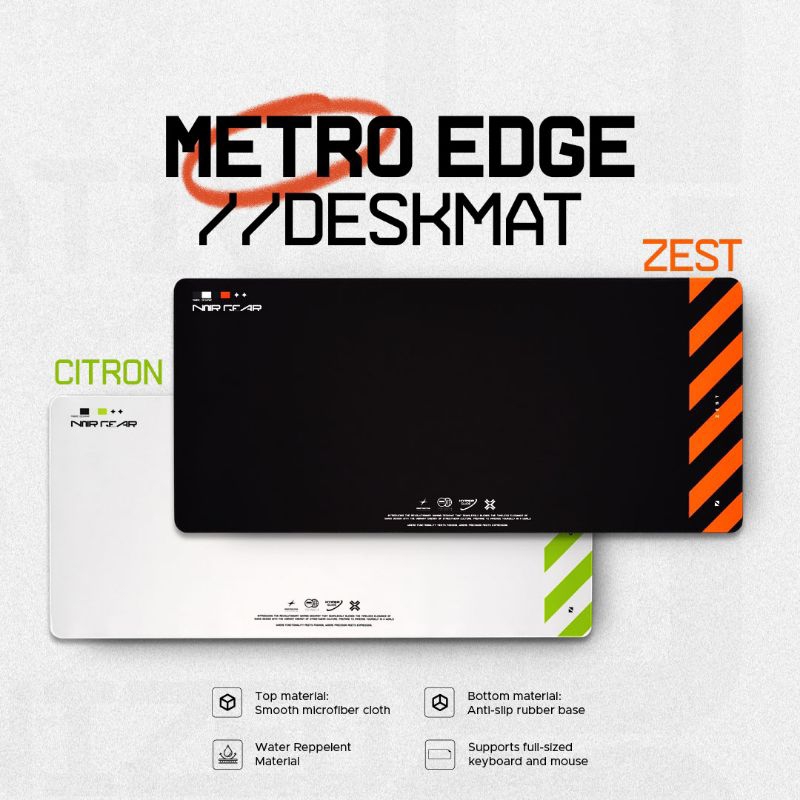 Jual Noir Metro Edge Deskmat / Mousepad | Shopee Indonesia