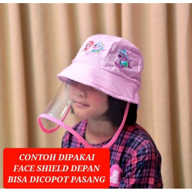 Jual topi bucket hat paw patrol topi skye paw patrol bucket hat anak ...