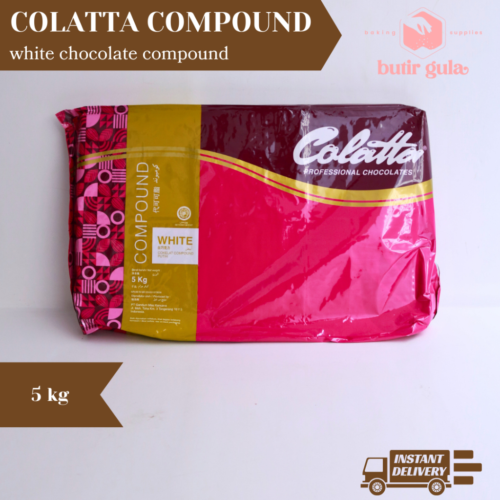 Jual Colatta White Chocolate Compound 5 kg | Cokelat Batang Colatta ...