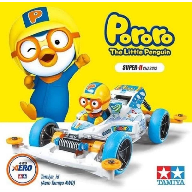 Jual TAMIYA 92336 MINI 4WD PORORO TAMIYA KOREA 20TH ANNIVERSARY SPECIAL ...