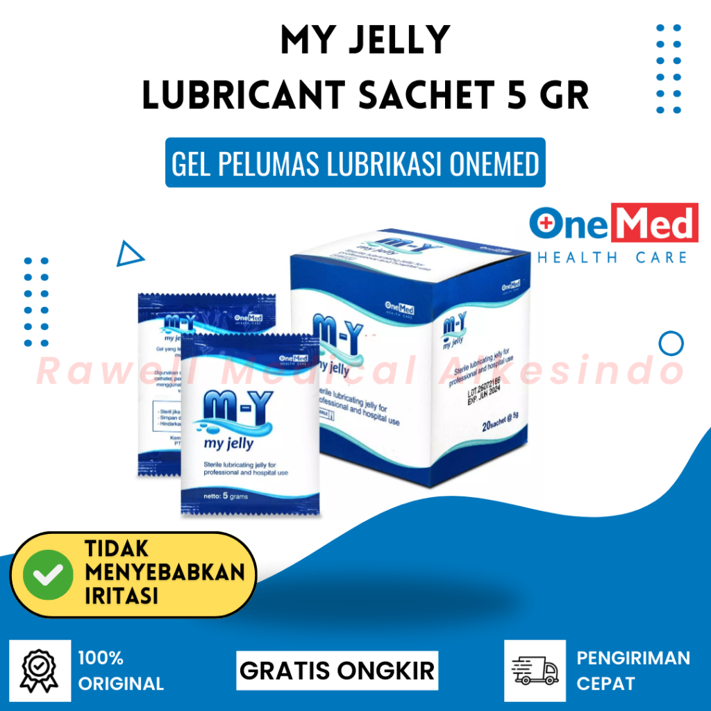 Jual My Jelly 5 Gr Sachet Lubricant Gel / Gel Pelumas Pemasangan ...