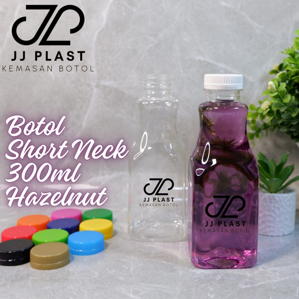 Jual Botol Plastik SN 300ml Hazelnut/Botol 300ml/Botol Plastik/Botol ...