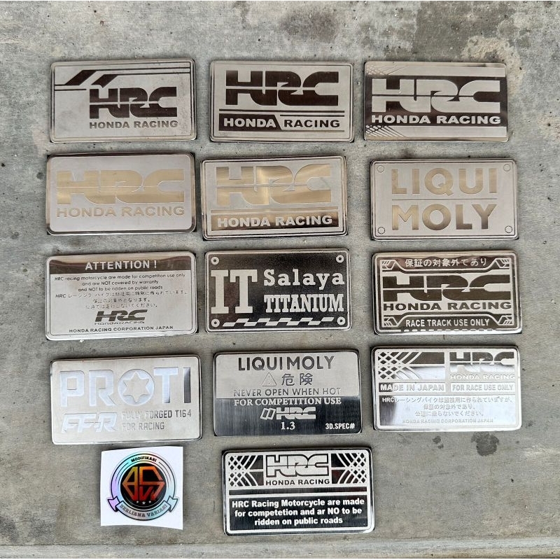 Jual emblem Hugger stainles emblem spakbor kolong | Shopee Indonesia