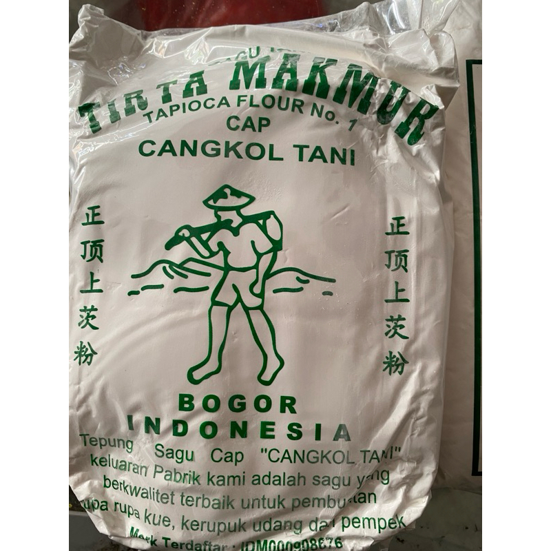 Jual Tepung sagu / tepung tapioka cap cangkol tani 1kg | Shopee Indonesia