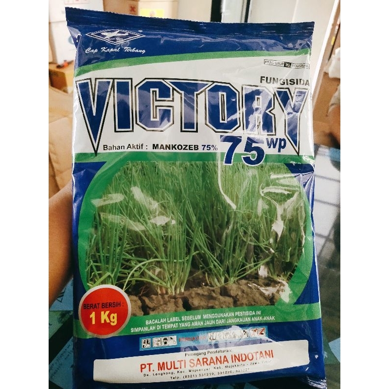 Jual FUNGISIDA VICTORY 75WP ORIGINAL 1KG | Shopee Indonesia