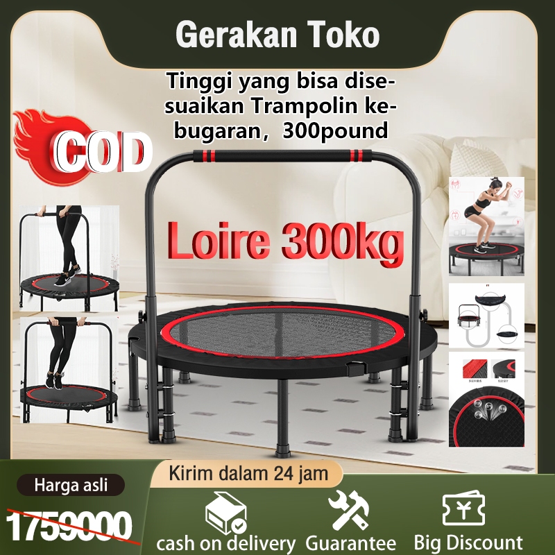 Jual Trampolin outdoor indoor jumping/Trampolin Lompat Olahraga/Trampoline Mainan Anak handle ...