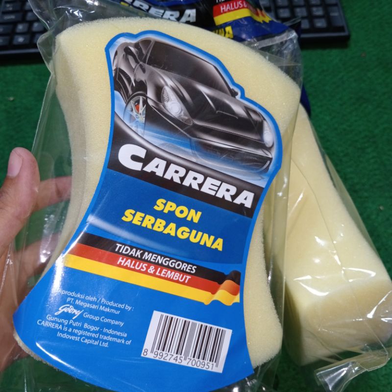 Jual BUSA SPON CUCI MOBIL MOTOR JUMBO BESAR CARERA CARERRA | Shopee ...