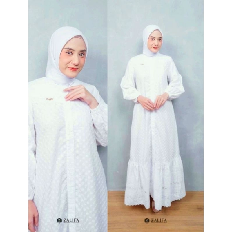 Jual New HUSNA Dress EID HARMONY by ZALIFA official | Shopee Indonesia
