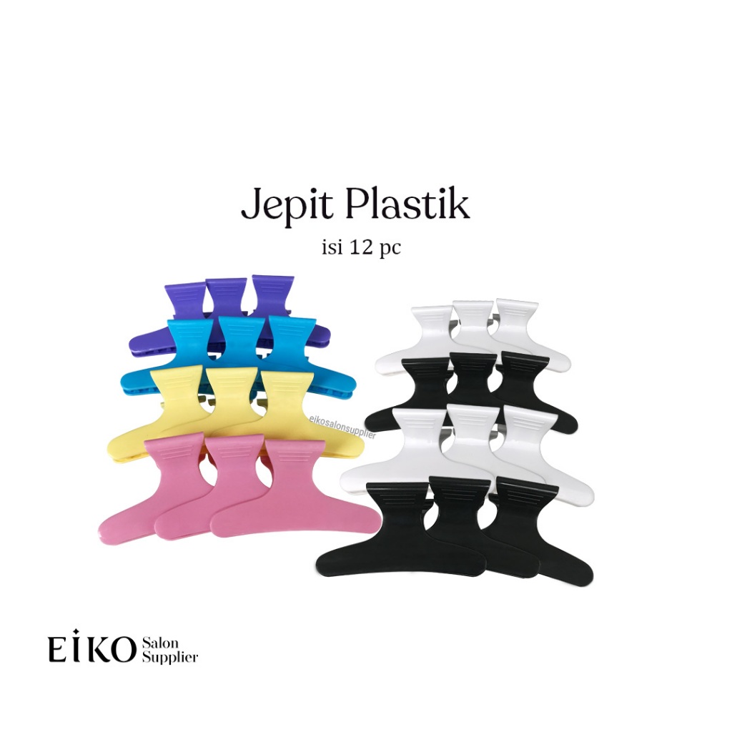 Jual Jepit Rambut Parting Gigi Plastik Bebek Salon Barbershop | Shopee ...