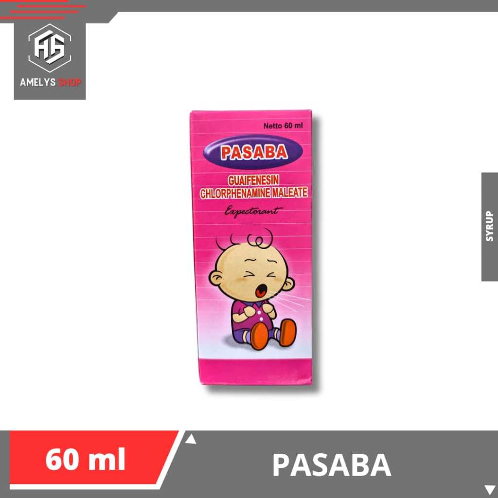 Jual PASABA EXPECTORANT 60 ml Untuk Batuk Berdahak dan Batuk Karena ...