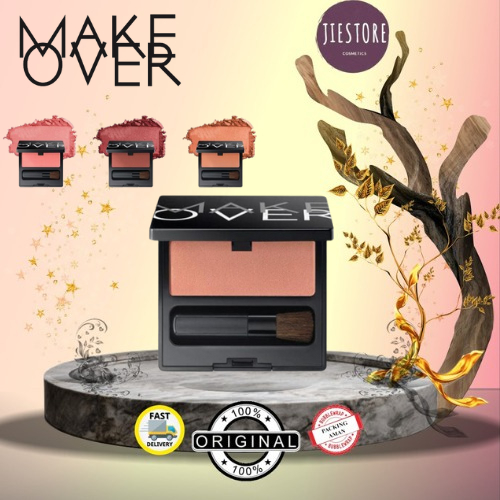 Jual MAKE OVER BLUSH ON SINGLE ORIGINAL01 pink fantastic | Shopee Indonesia