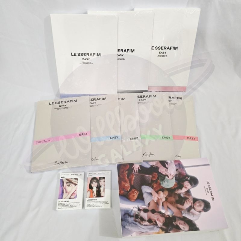 Jual [READY STOCK] LE SSERAFIM "EASY" 3rd Mini Album | Shopee Indonesia