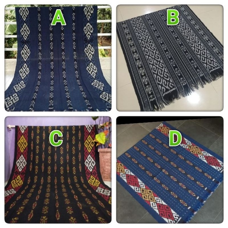Jual Kain Tenun Etnik Jepara Lombok Blangket Etnik Selimut Tenun Dayak ...