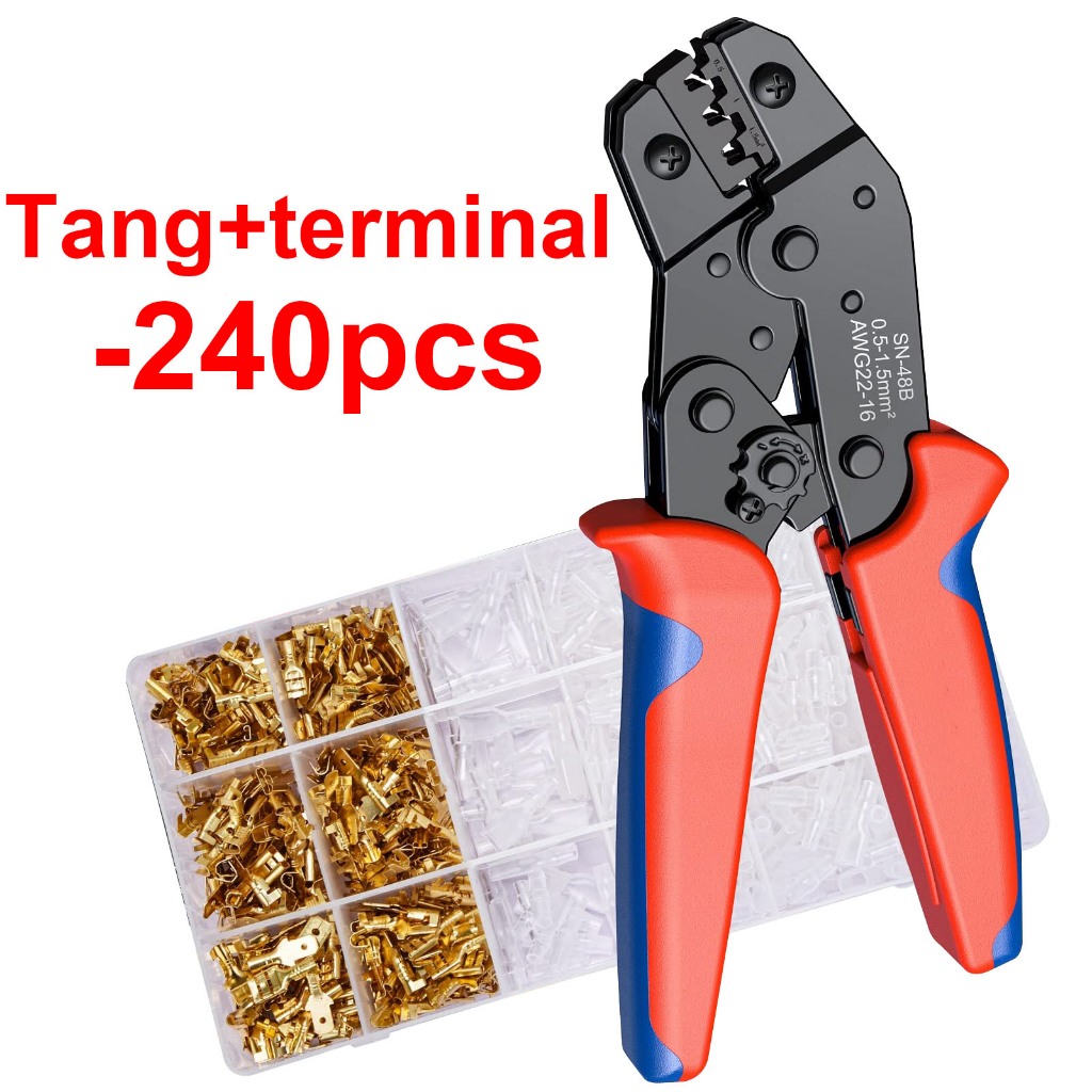 Jual JD.MALL Terminal Crimp Tang SN48B Crimping Tool 300 Buah Colokan ...
