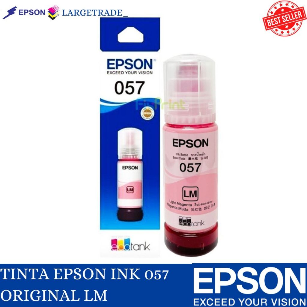 Jual Tinta Epson 057 Original Resmi - Tinta Epson L8050 L18050 - 057 | Shopee Indonesia