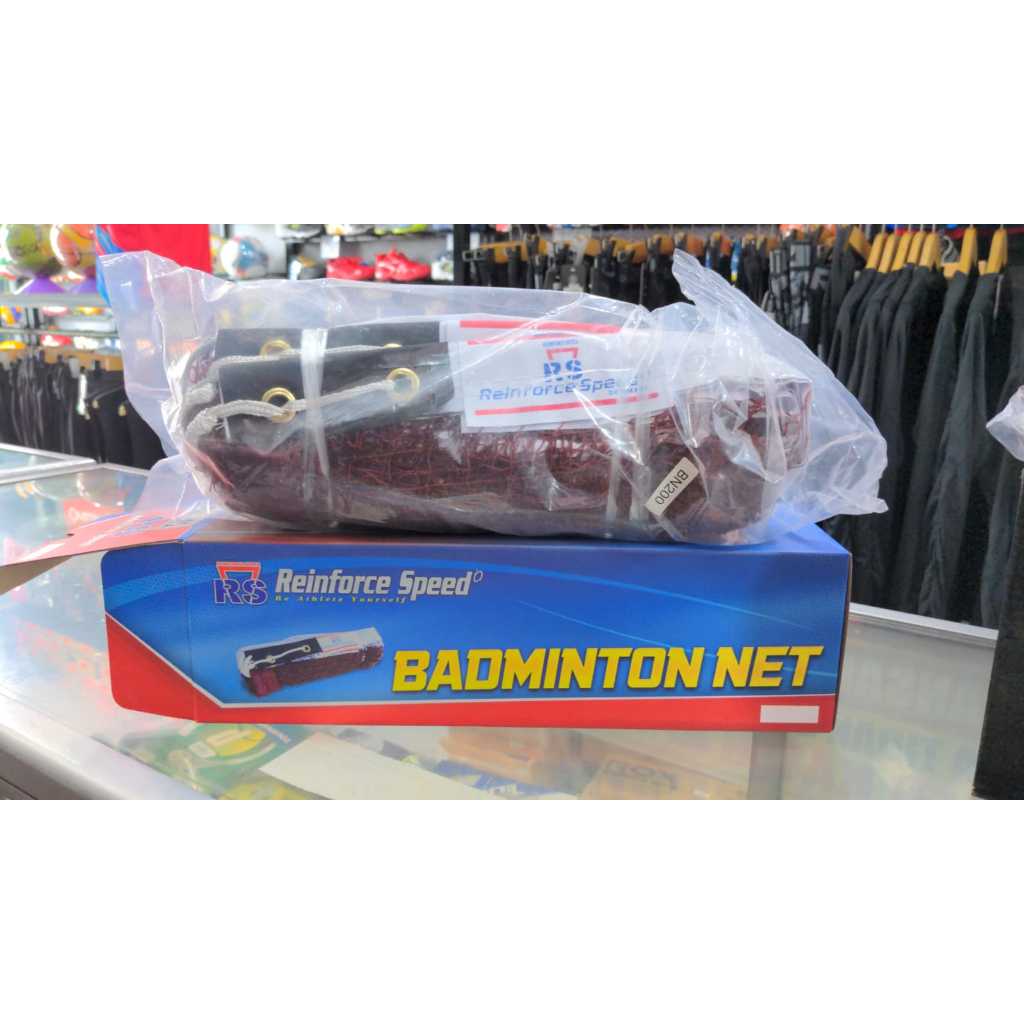 Jual Net Badminton RS BN 200 Sling Baja Super Awet Sesuai Gambar ...