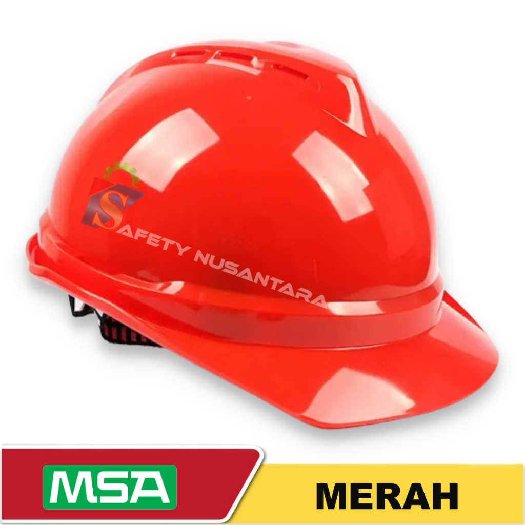 Jual Helm Safety MSA Vented Fastrack - Helm Safety Proyek MSA Ventilasi ...
