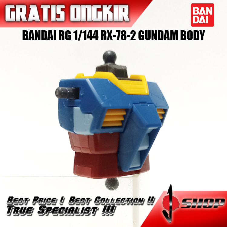 Jual BANDAI RG 1/144 RX-78-2 GUNDAM BODY RG190 | Shopee Indonesia