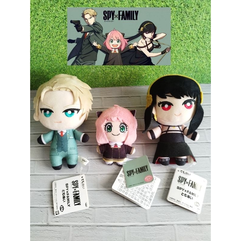Jual Boneka Anime Keychain [ SPY x FAMILY ] Plush Original - Loid, Anya ...