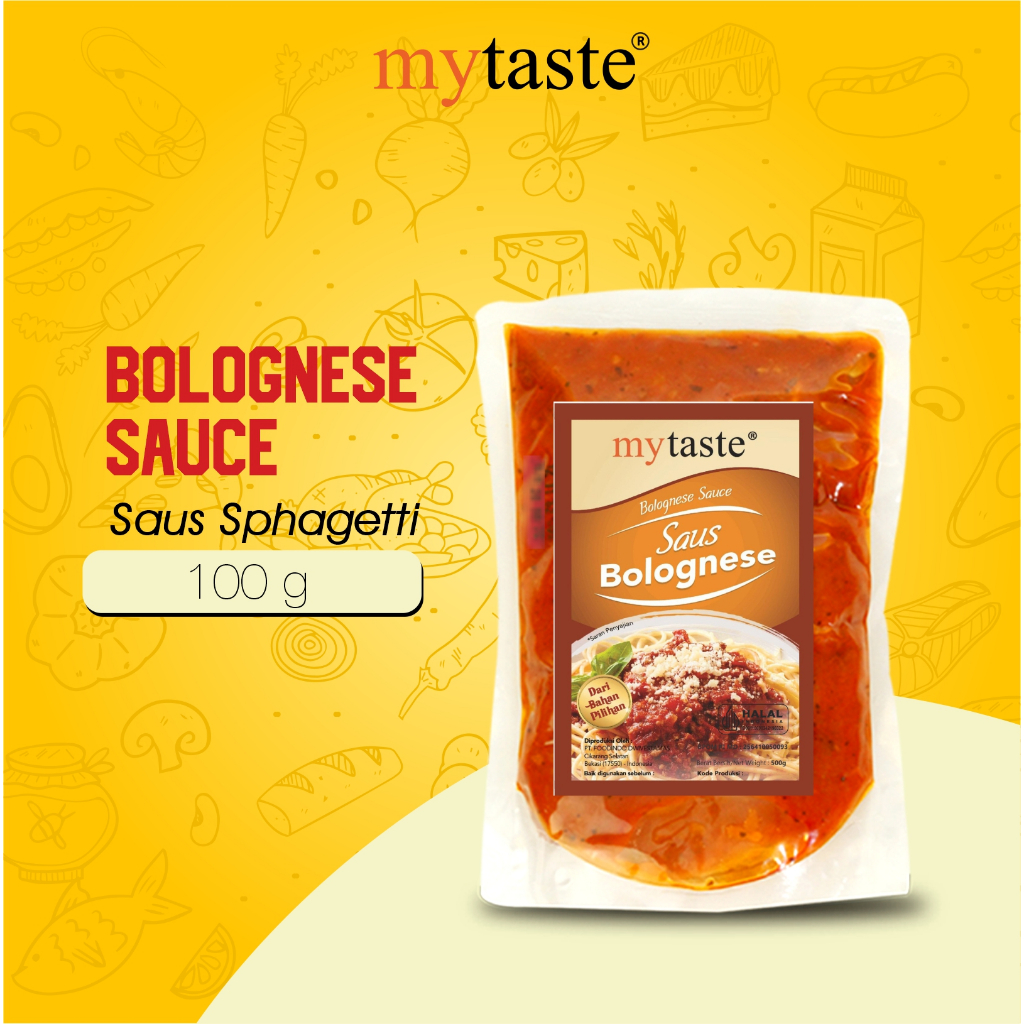 Jual My Taste Bolognese Sauce 100gr Saus Bolognaise Saus Spaghetti ...
