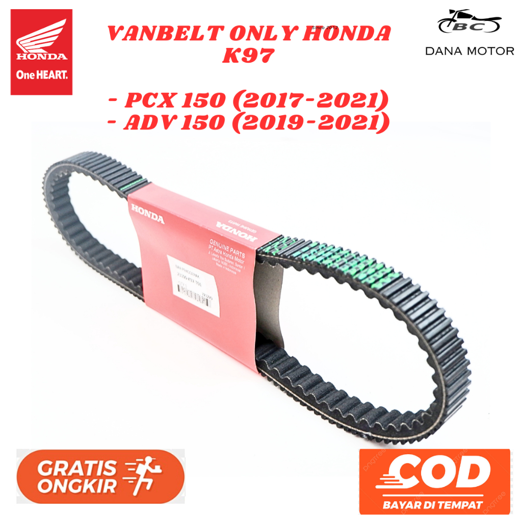 Jual Vanbelt PCX Ori / V Belt ADV 150 Ori / Vanbel Honda PCX 150 ...