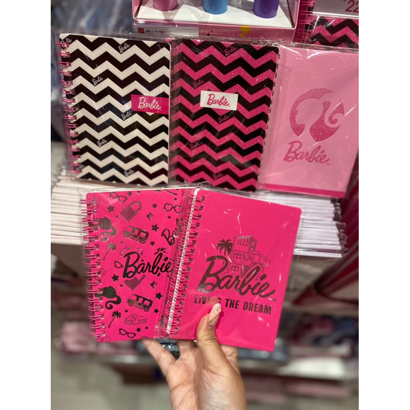 Jual (Ready Stock) Miniso x Barbie - Mini Notebook Wire Bound Book A6 ...