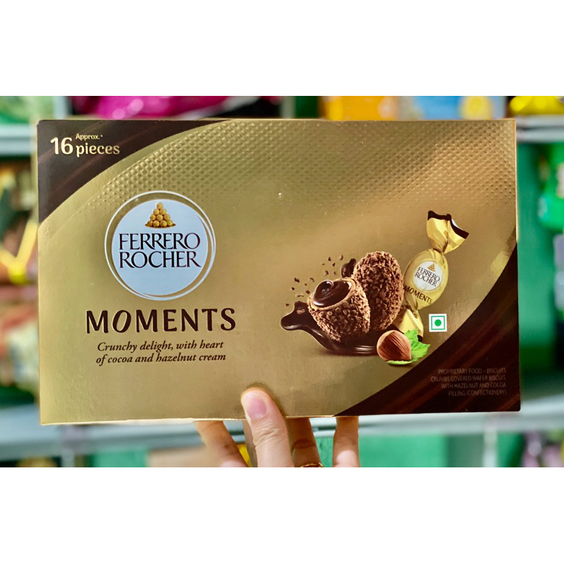 Jual FERRERO ROCHER MOMENTS 16 PIECES COKLAT FERRERO ROCHER MOMENTS BOX ...