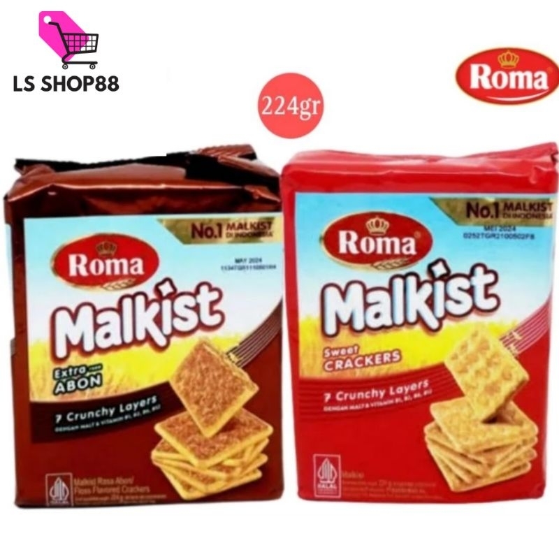 Jual ROMA Malkist Cracker All Variant | Shopee Indonesia