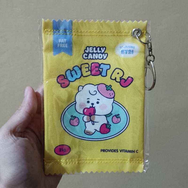 Jual OFFICIAL BT21 RJ JELLY CANDY POUCH SEALED BTS JIN | Shopee Indonesia