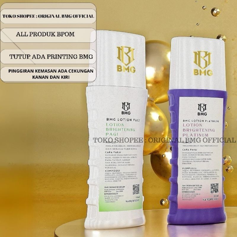 Jual READY BMG LOTION ANGGUR DOSTING VIRAL . PAKET SIANG MALAM ISI 100ml . Dosting ampuh atasi ...