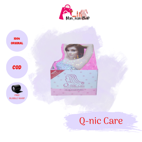 Jual QNIC CARE UNDERARM WHITENING CREAM | PEMUTIH KETIAK 100% ORIGINAL ...