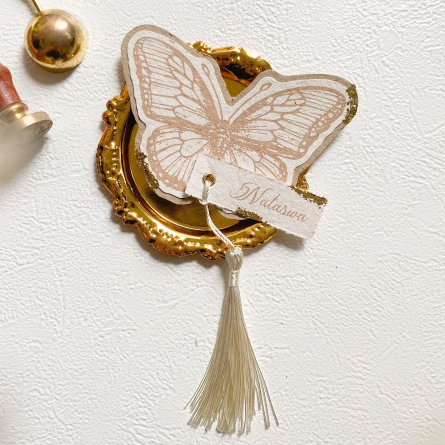 Jual Name Tag | Placement Card | Hang Tag Wedding Vows | Keepsake (Satu ...