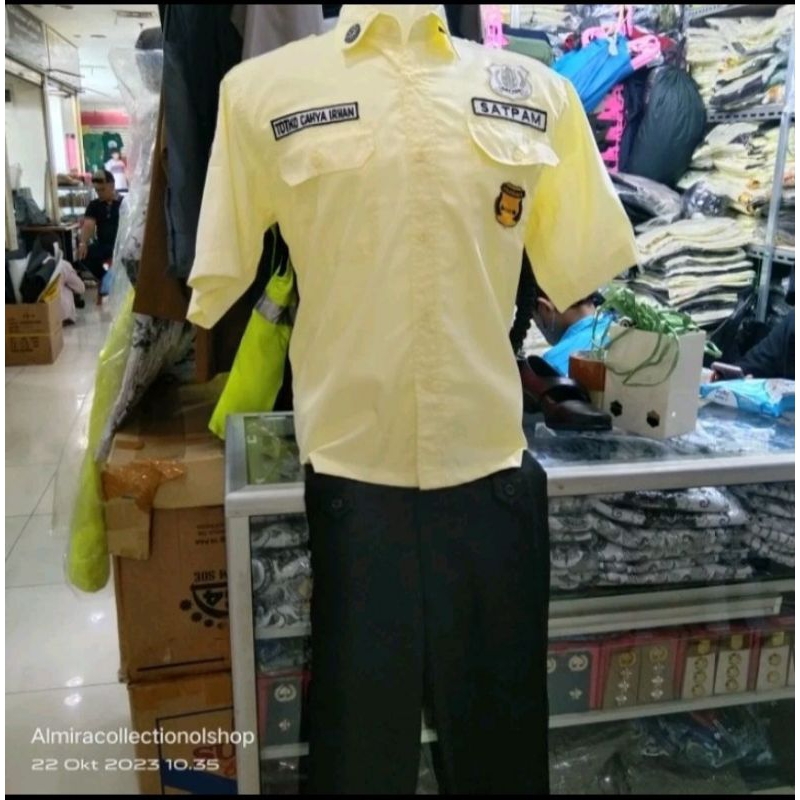 Jual SERAGAM SATPAM TERBARU PDH DAN PDL | Shopee Indonesia