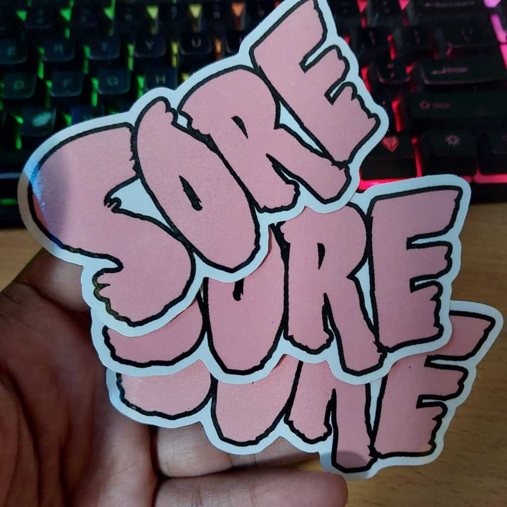 Jual SORE LOGO - STICKER CUTTING / METAL / BAND INDIE / STIKER SATUAN ...