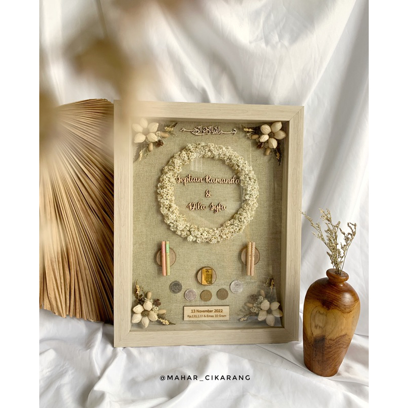 Jual Mahar Nikah Rustic 30x40 Mahar Pernikahan | Shopee Indonesia