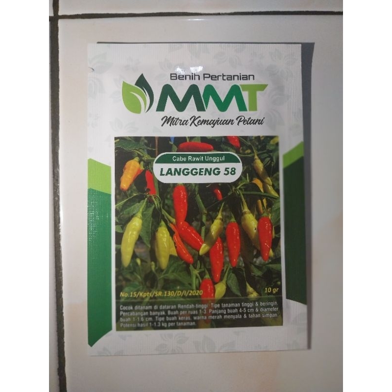 Jual Benih Cabe rawit Langgeng 58 kemasan 10 gram | Shopee Indonesia